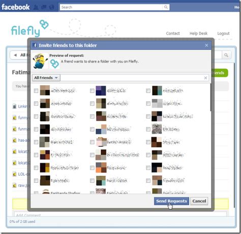 Upload And Share Files Upto 2gb On Facebook With Filefly