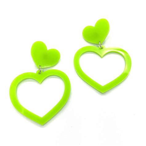 Haus Of Dizzy Barbie Heart Earrings