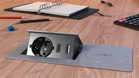 Black Single Hidden Socket 3d Model 29 3ds Blend C4d Fbx Max Ma Lxo Obj Free3d