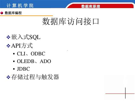 《数据库系统概论》附录3数据库编程 word文档在线阅读与下载 无忧文档