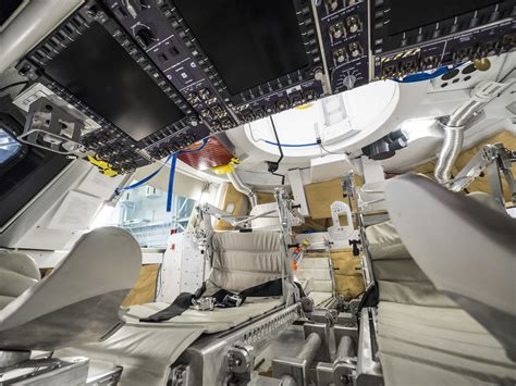 Inside Orion Spacecraft