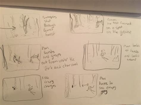 Grace Lange Story Boarding Work