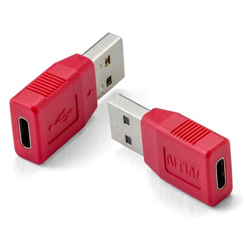 Ntw Usb A To Usb C Data Blocker Usb Charger Secure Charging Usb Adapter Usb Condom