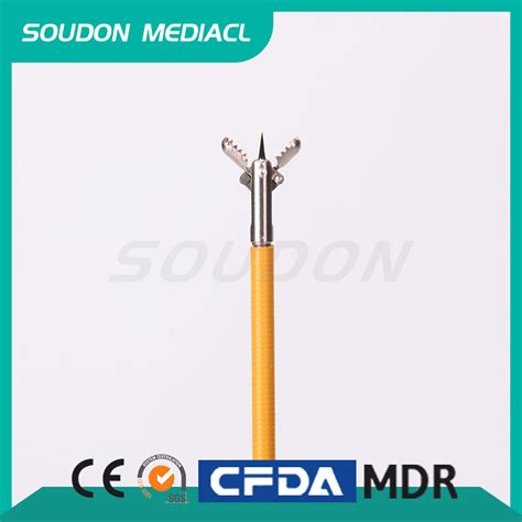 Single Use Endoscope Polyp Biopsy Forceps With Needle Alligator Ce Mark Iso 13485 Medical And