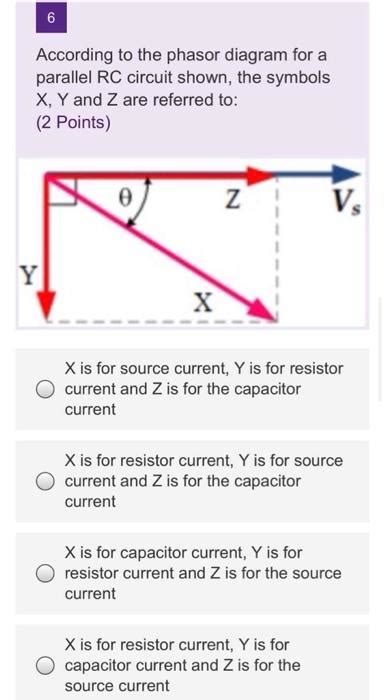 Phasor Diagram Of Parallel Rc Circuit Circuit Diagram