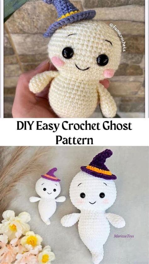 Diy Easy Crochet Ghost Pattern Myfavoritepatterns