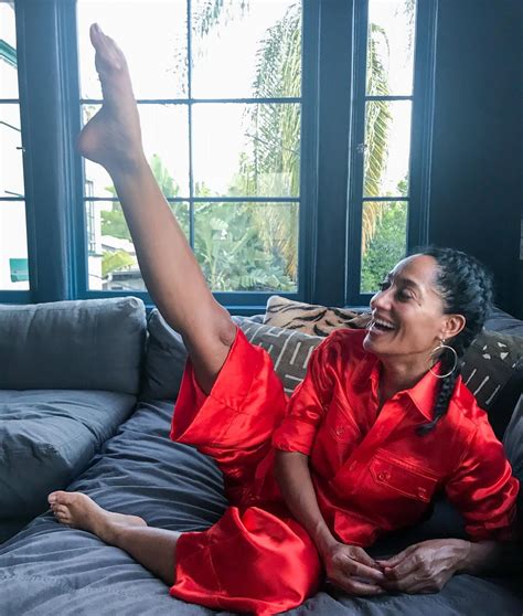 The Young Tracee Ellis Ross Is Americanactress Born In Losangeles