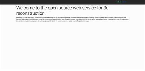 Github R0st0kpythonwebservicefor3dreconstruction