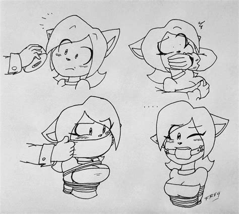 Rule 34 Anthro Bondage Bound Damsel In Distress Dana Frefer9 English