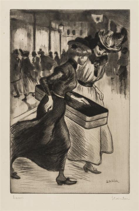 Sold Price Steinlen Théophile Alexandre 1859 1923 Les Deux Trottins December 2 0117 2 00