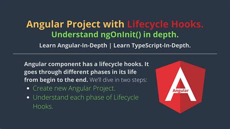 Angular Project With Lifecycle Hooks Understand Ngoninit In Depth
