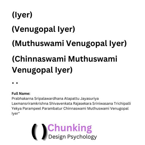 Chunking Designpsychology Productmanagement Product Design Laws