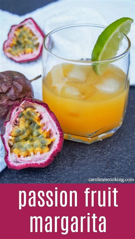 This Passion Fruit Margarita Puts An Aromatically Fruity Twist On The