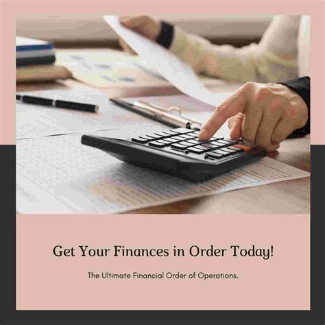 Your Ultimate Guide To Financial Order Of Operations Ivanrangel