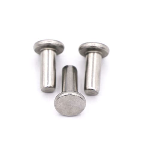 Stainless Steel Flat Head Solid Rivets