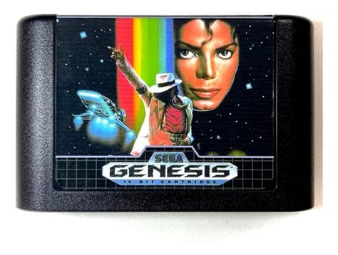 Moonwalker Michael Jackson Mega Drive Cartucho Novo Mercadolivre