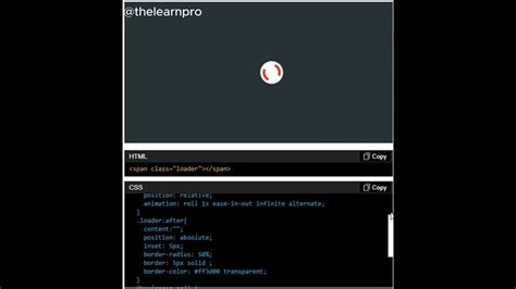 html css loader animation interactive component ui design shorts ui uidesign youtube