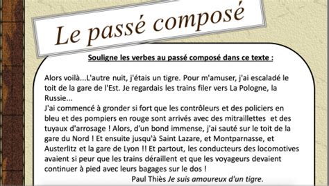 Le Passé Composé Wikiwijs