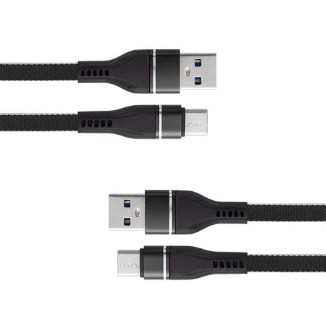 Cable Assemblies Black Meters Pack Bemz Usb Cables Compatible With Lg Velvet Bundle Heavy
