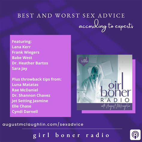 Best And Worst Sex Advice According To Experts August Mclaughlin