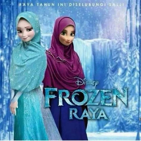 Gambar Ana Dan Elsa Frozen Pake Jilbab 56 Koleksi Gambar