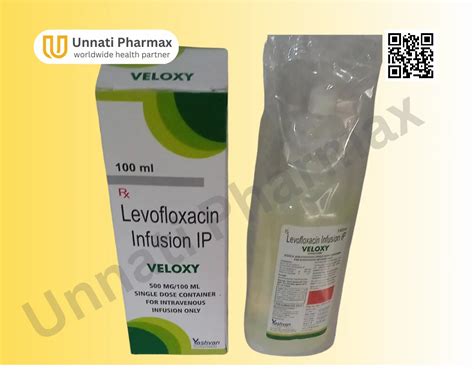 Veloxy Levofloxacin Infusion Ip Levaquin 100 Ml At Rs 260 Box In Nagpur