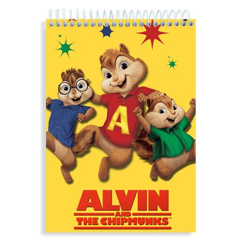 قیمت و خرید دفتر نقاشی 60 برگ های تولد مدل آلوین و سنجاب ها کد N329