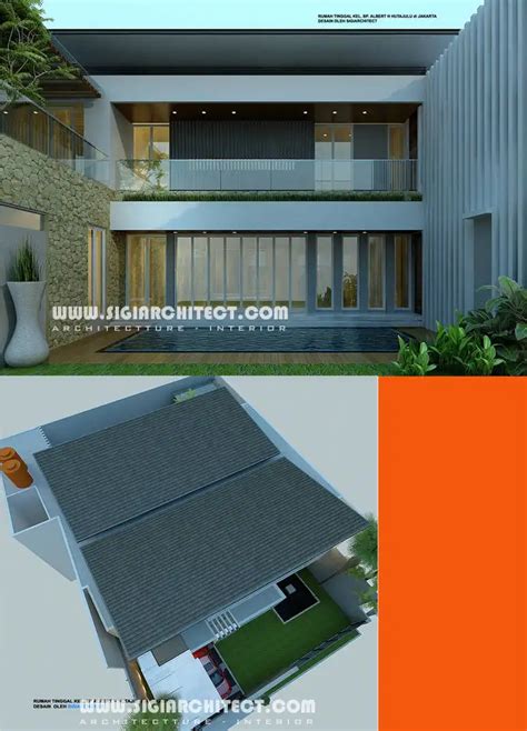 Rumah Mewah 2 Lantai And Kolam Renang Privat Desain Modern Minimalis
