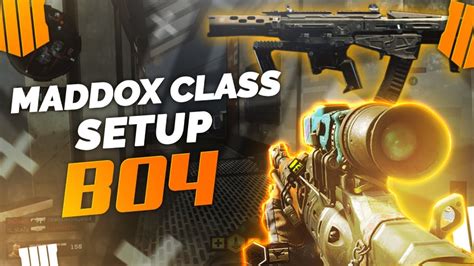 Best Maddox Class Setup Black Ops 4 Multiplayer Youtube