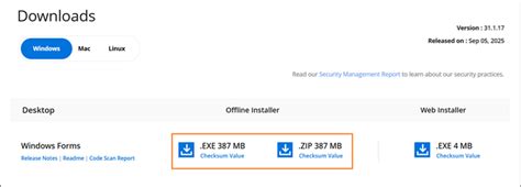 Downloading Syncfusion Windows Forms Offline Installer Syncfusion