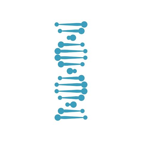 Premium Vector Dna Icon Template