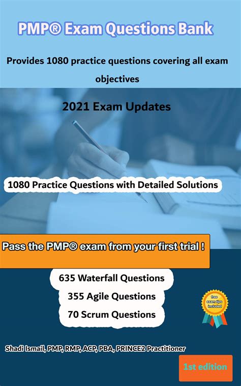 Pmp® Exam Questions Bank Provides 1080 Practice Questions Covering All