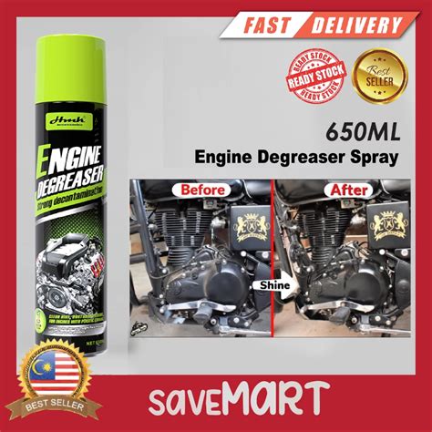 650ml Engine Degreaser Cleaner Spray Powerful Cleaning Foam Agent