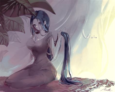 Nefertari Vivi One Piece Drawn By Ink Winkyinkywinky Danbooru