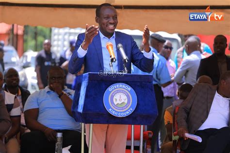 Etaya Tv Governor Simba Arati Addressing The Crowd At Facebook