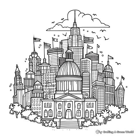 State Coloring Pages Free And Printable