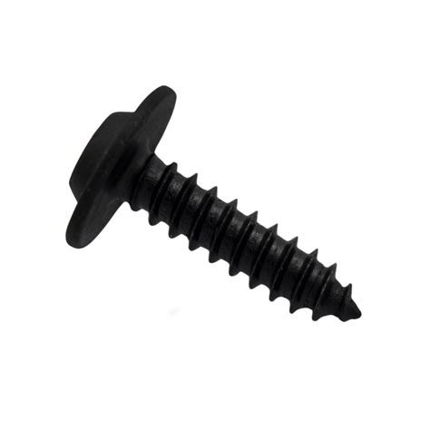 100 Pk Phillips Flat Washer Head Tap Screw 10 X 34 In Black Shark