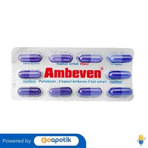 Ambeven Strip 10 Kapsul Lazada Indonesia