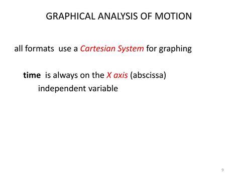 Ppt Graphical Analysis Of Motion Powerpoint Presentation Free