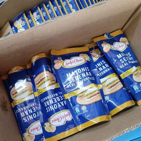 Lady Choice 205ml Mayonis Sebenar Real Mayonnaise Shopee Malaysia