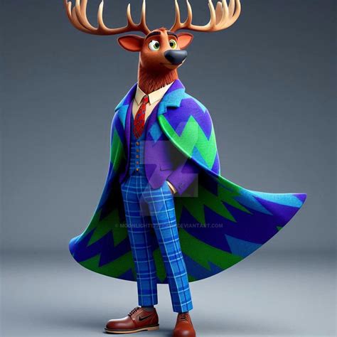 Ivanus The Elk By Moonlight123tiger9 On Deviantart