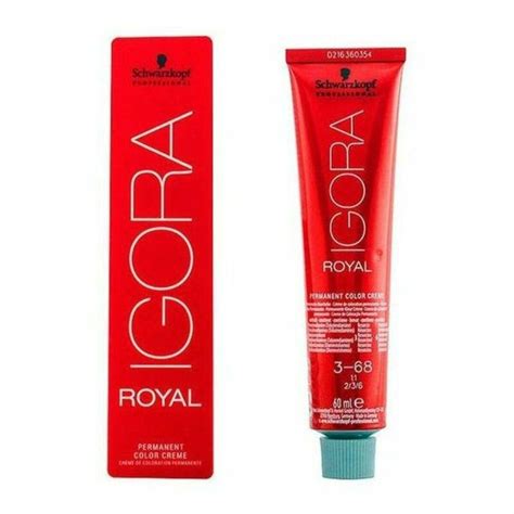 Plaukų Dažai Schwarzkopf Igora Royal 3 68 Dark Brown Chocolate Red 60