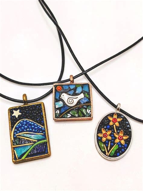 Mosaic Pendant Making 101 River Arts District Artists