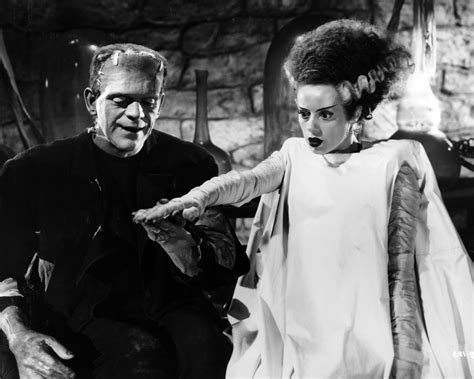 Classic Bride Of Frankenstein Hd Wallpaper Free Monster Horror Movie