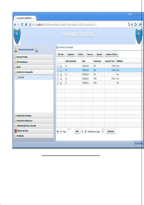 Memoire Online Application Web Gestion De Pharmacie En Java Leila Amri