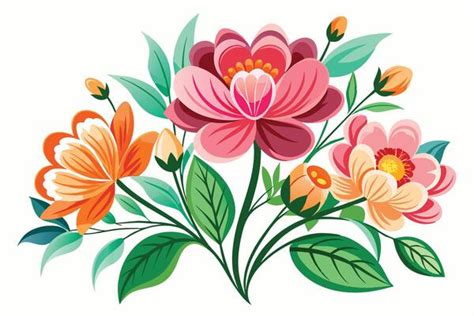 Beautiful Flowers Clipart Vector Art Icons And Graphics For Free Download