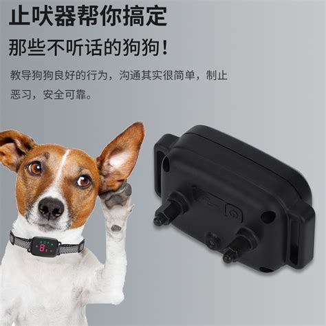 新款跨境宠物智能电击训狗器 触屏充电子防狗叫狗狗自动止吠项圈 阿里巴巴