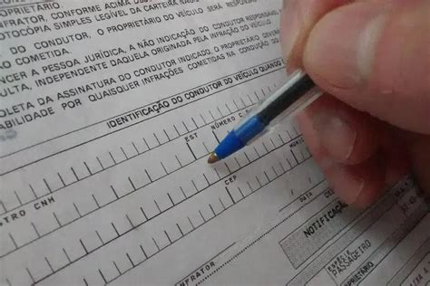 Identificação Do Condutor Infrator