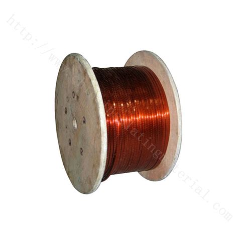 Polyimide Film Covered Rectangular Copper Wire Flat Wire Covered