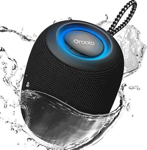 Oraolo Bluetooth Speaker Ipx7 Waterproof Portable Bluetooth Speaker
